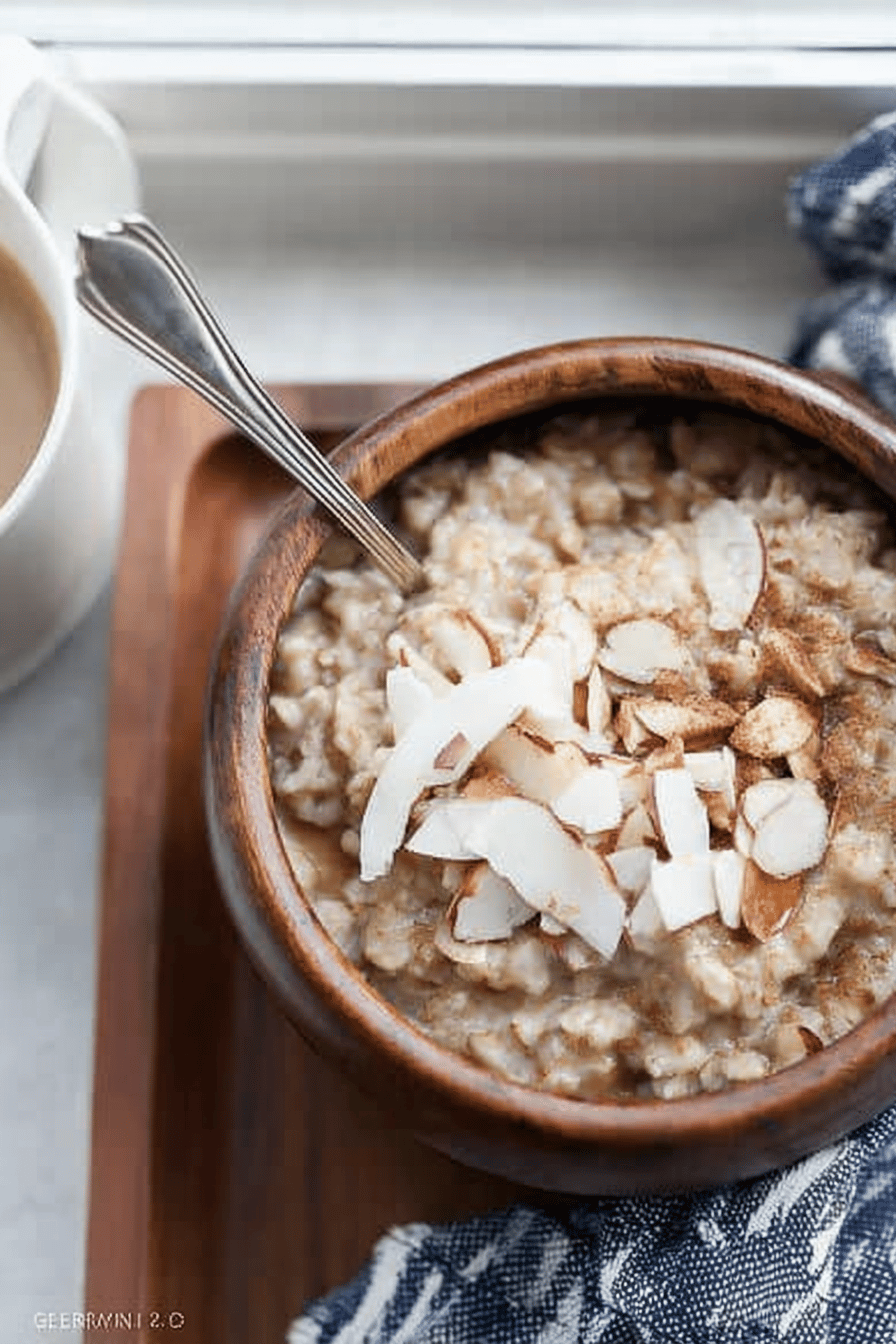 Almond Coconut Chai Spice Oatmeal Recipe For Quick Flavor