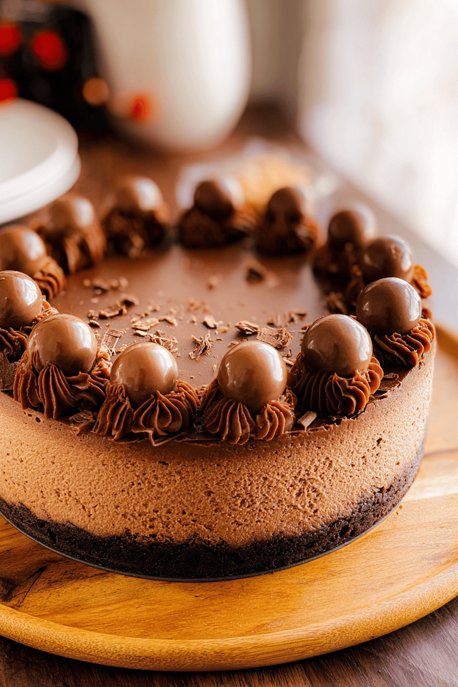 Chocolate Cheesecake Recipe With Rich Creamy Layers
