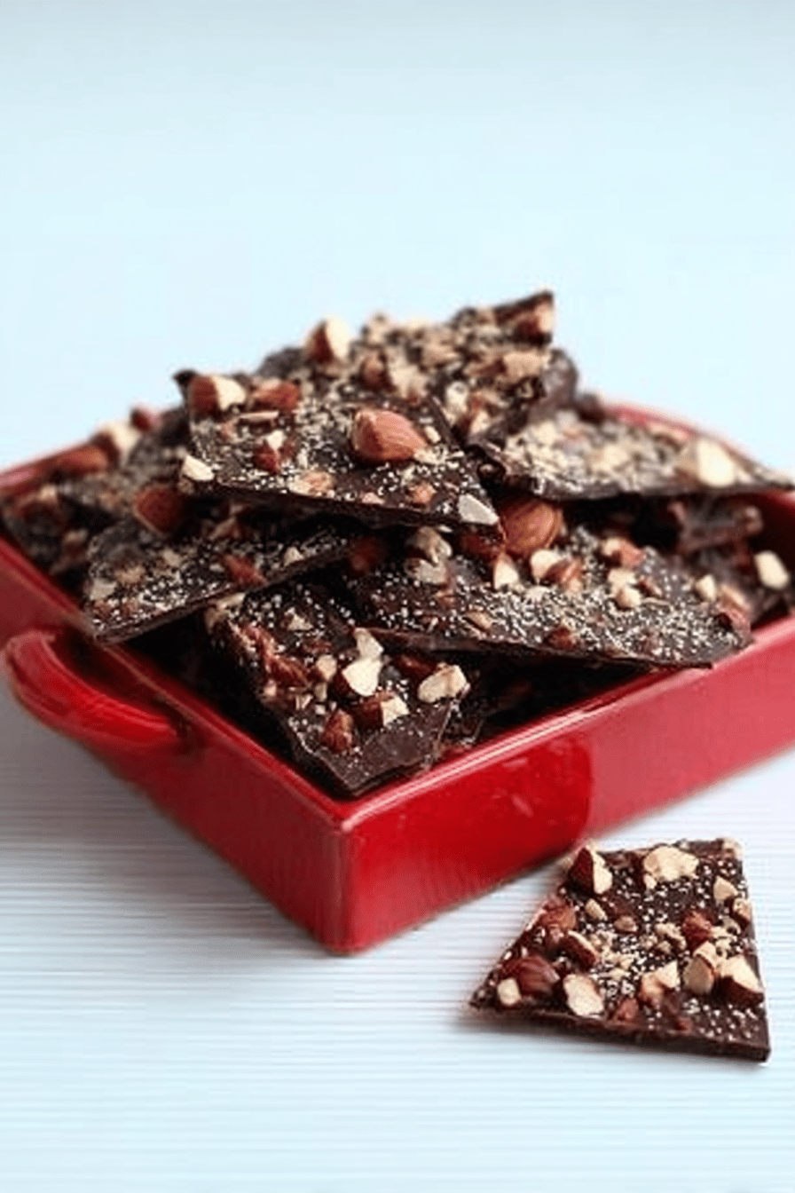 Chocolate Hazelnut Bark Recipe With Crunchy Dark Chocolate Thins