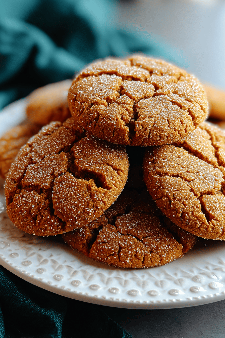 Ginger Snap Cookies Thin Crispy Recipe Ready In 30 Minutes