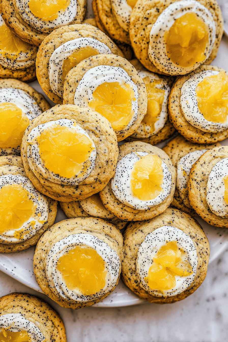 Lemon Poppy Seed Cookies Recipe For Light Zesty Treats