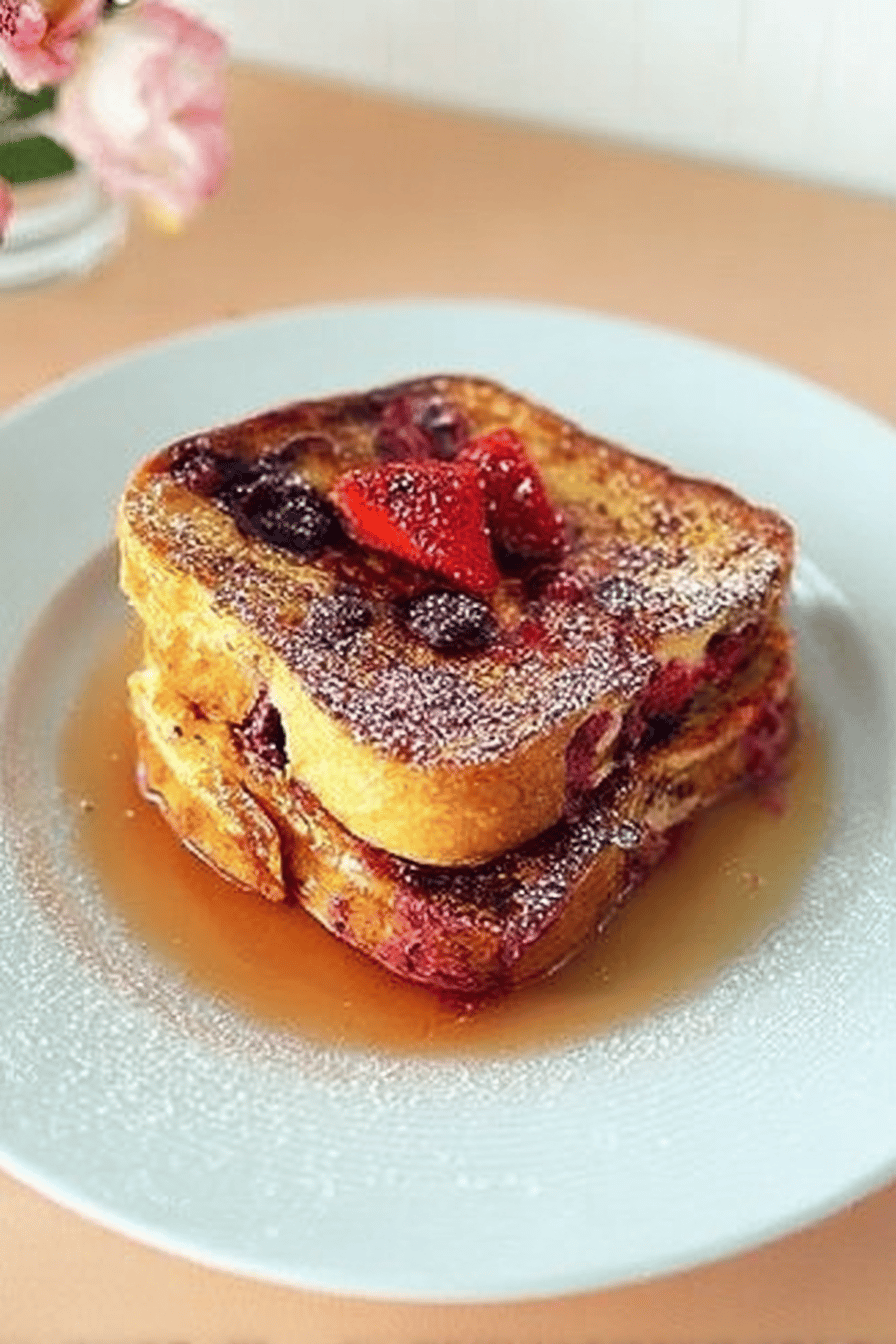 Stuffed French Toast Recipe With Cream Cheese For Breakfast
