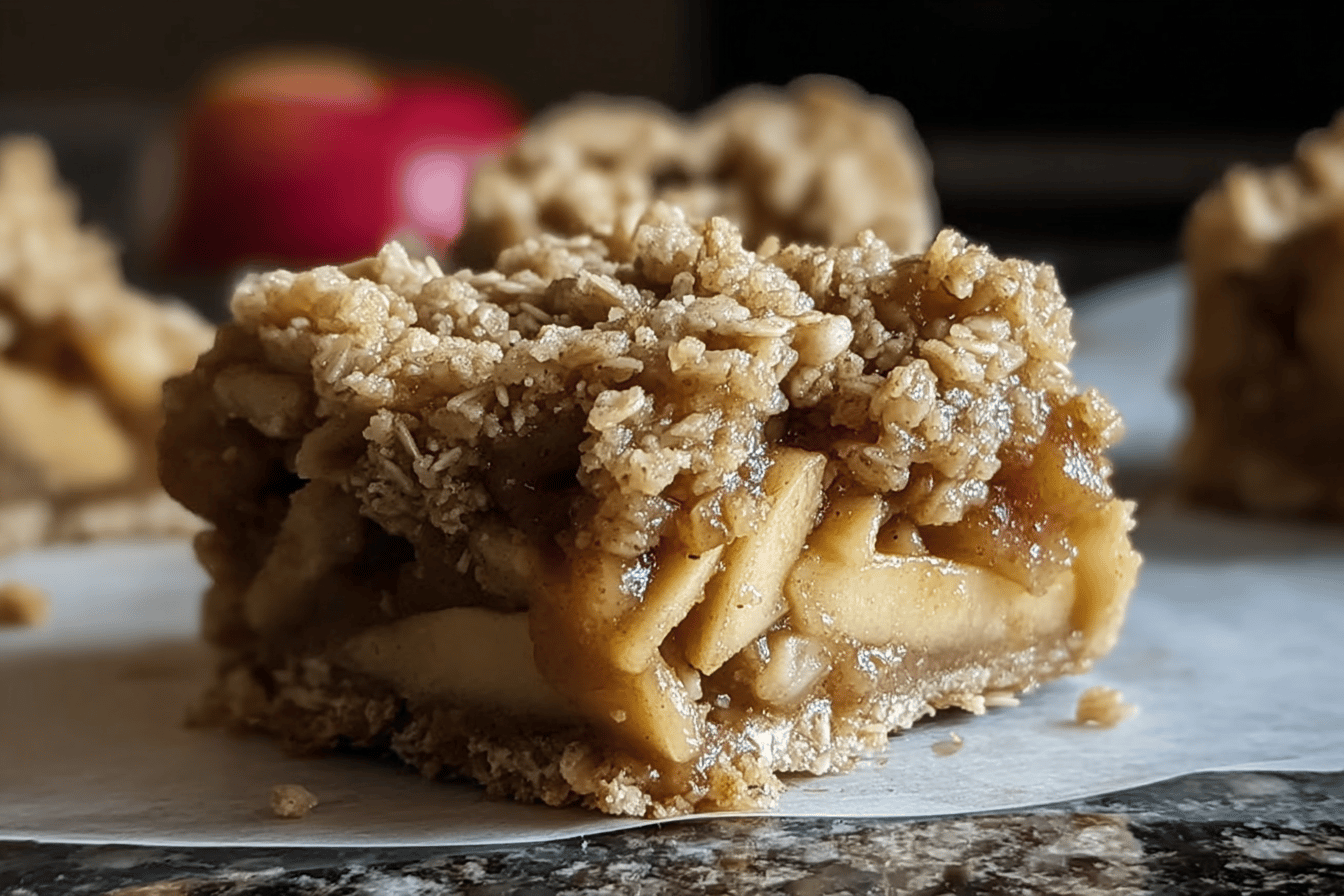 Apple Crisp Bars Recipe With Simple Ingredients Quick Prep