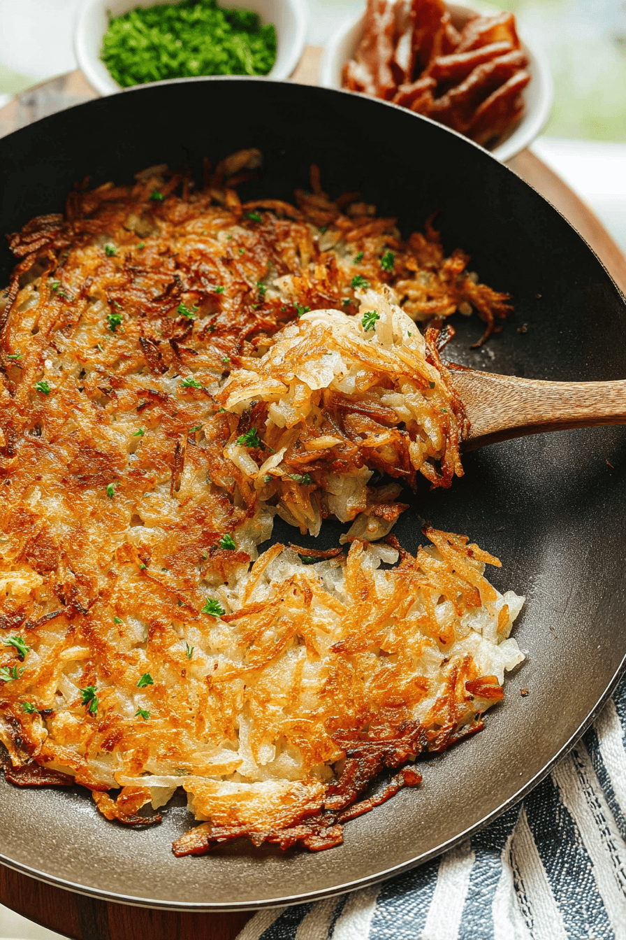 Crispy Hash Browns Recipe For Golden Crunchy Breakfast