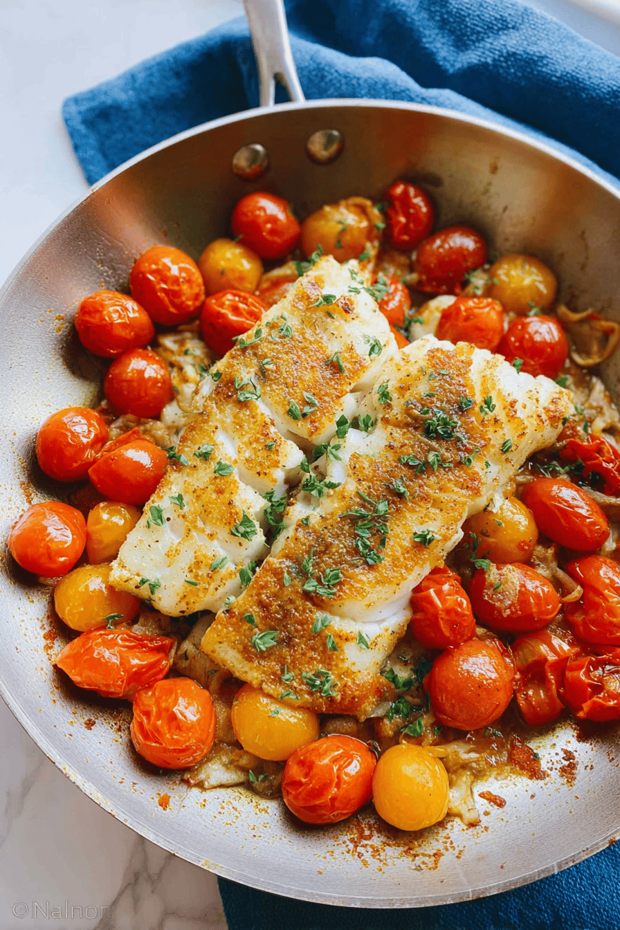 Pan Seared Cod Recipes With Crispy Skin And Tender Flakes