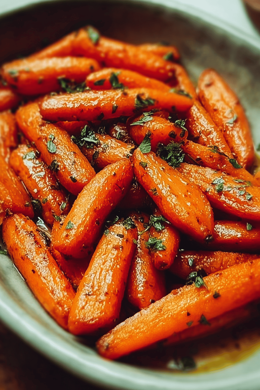 Roasted Honey Glazed Carrots Recipe With Sweet Tangy Flavor