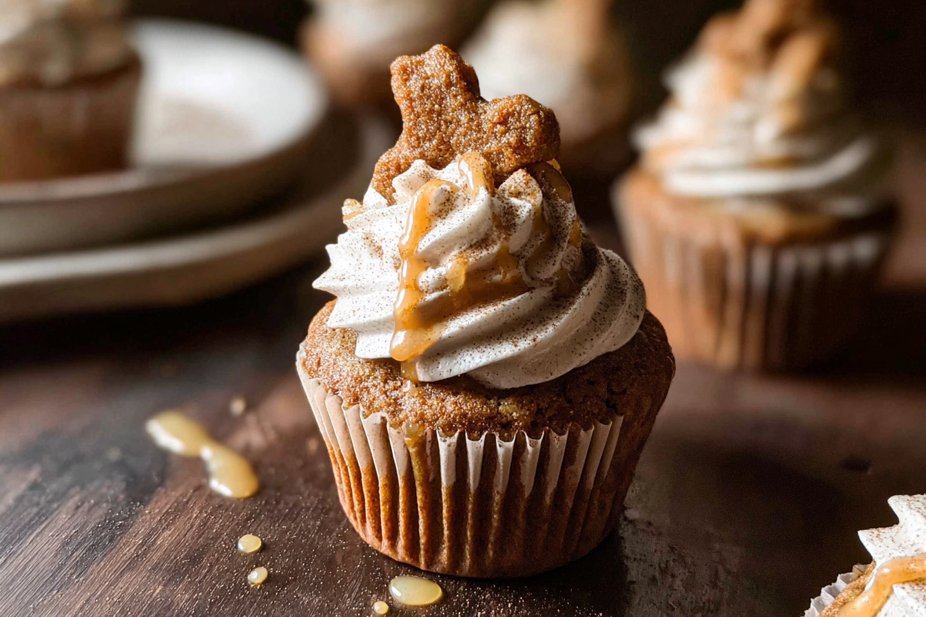 Chai Spice Cupcakes Recipe With Spiced Cream Frosting