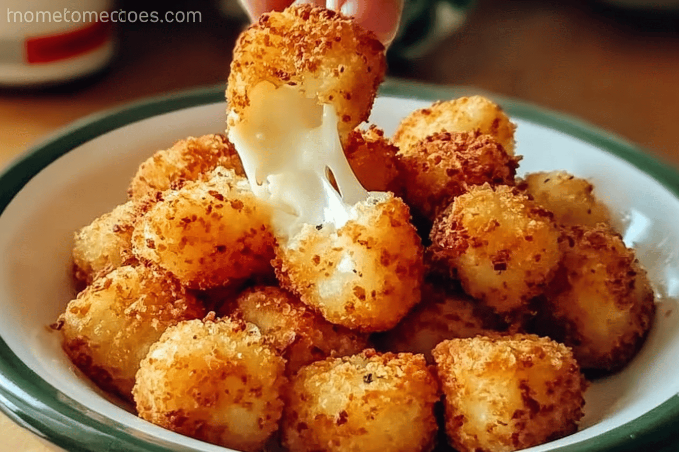Fried Cheese Bites Recipe For Crispy Gooey Snacks