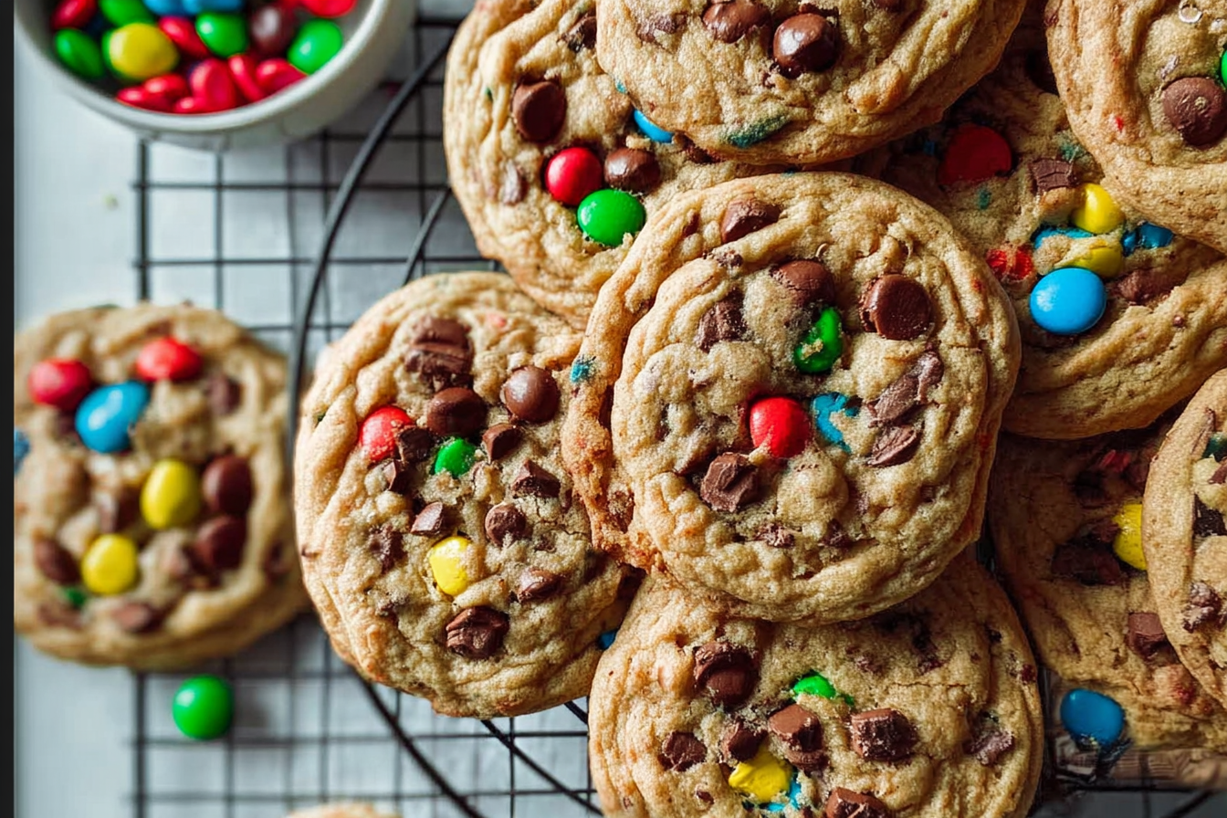 Mm Cookies Recipe For Soft Chewy Treats With Melted Candy
