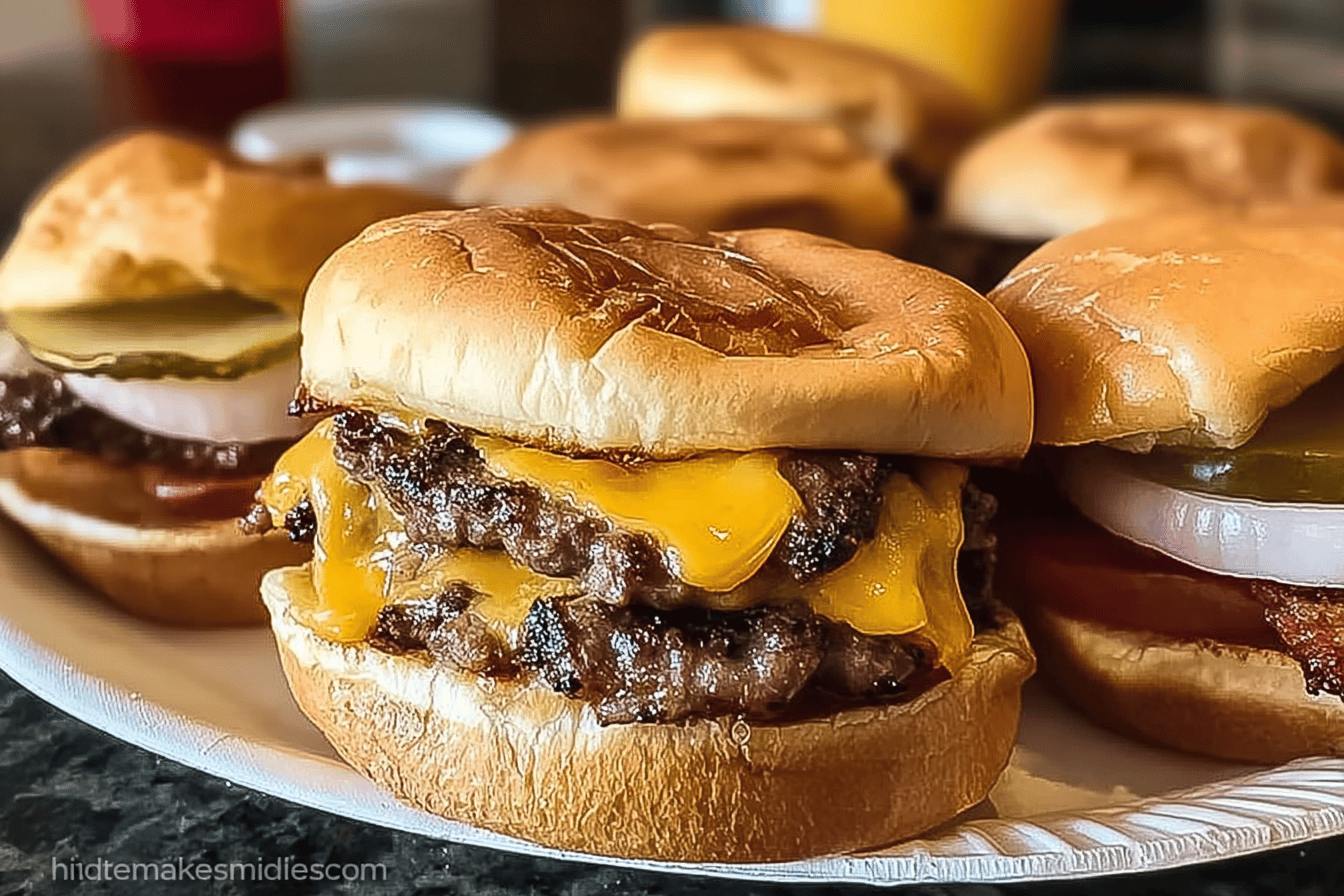 Oklahoma Smash Burgers Recipe With Crispy Caramelized Onions
