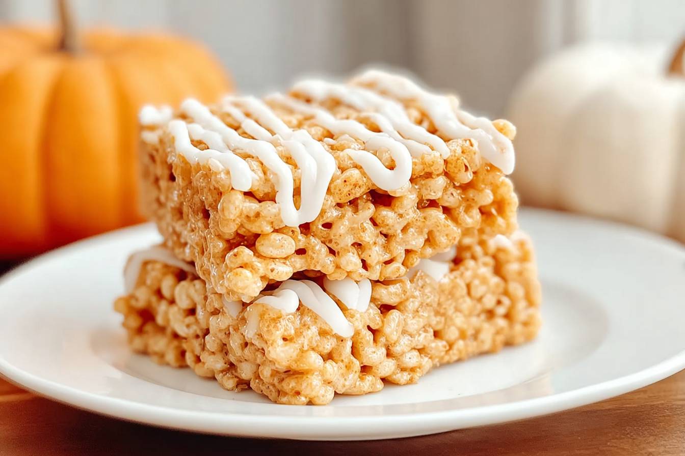 Pumpkin Pie Rice Krispies Treats Recipe For Fall 2024