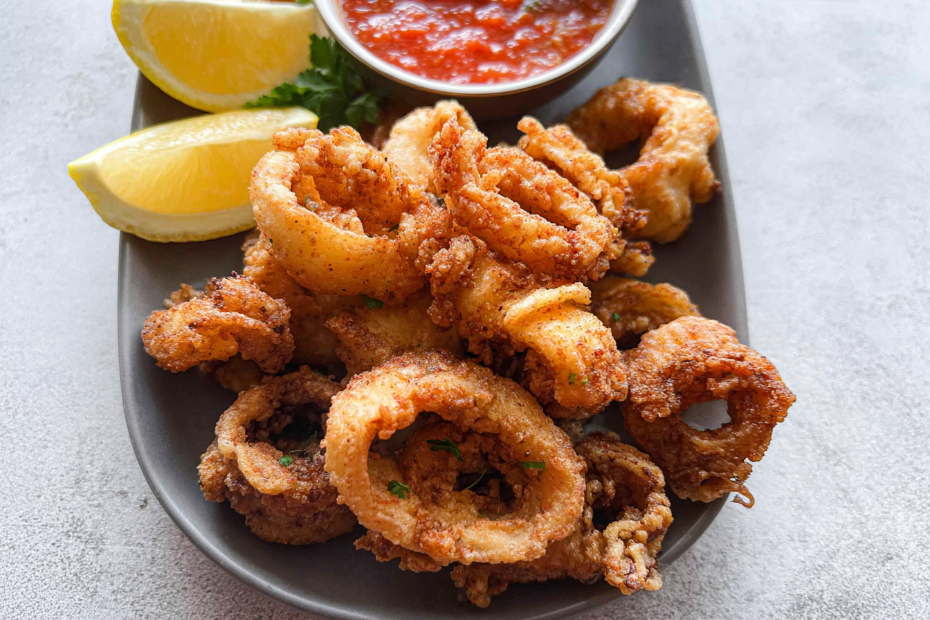 Fried Calamari Recipe For Crispy Crunchy Seafood Bites